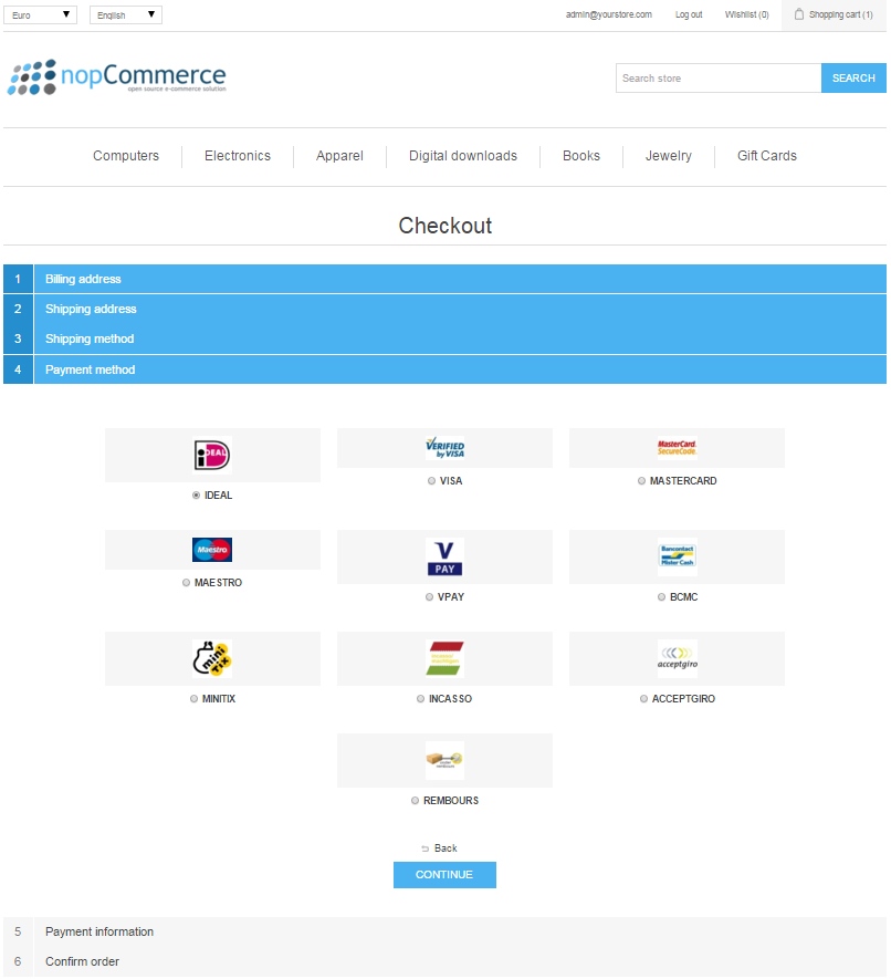 Rabobank OmniKassa payment plug-in for nopCommerce - SWS Solutions