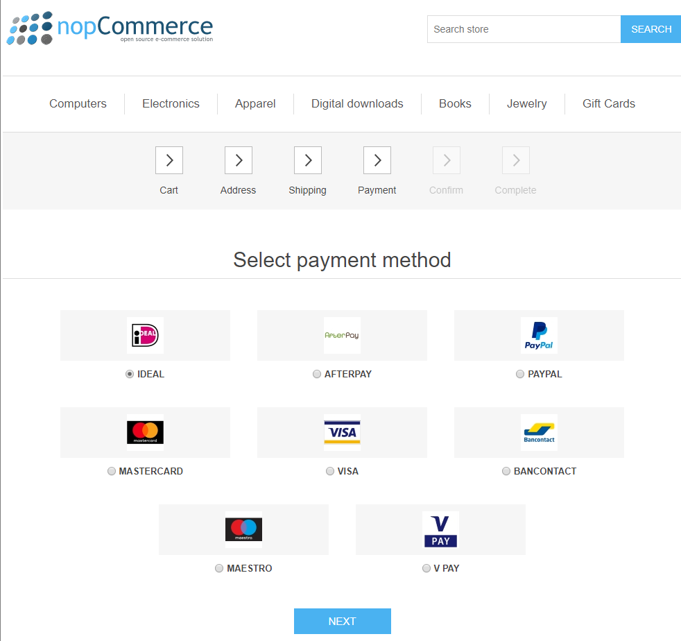 Rabobank OmniKassa 2.0 payment plug-in for nopCommerce - SWS Solutions